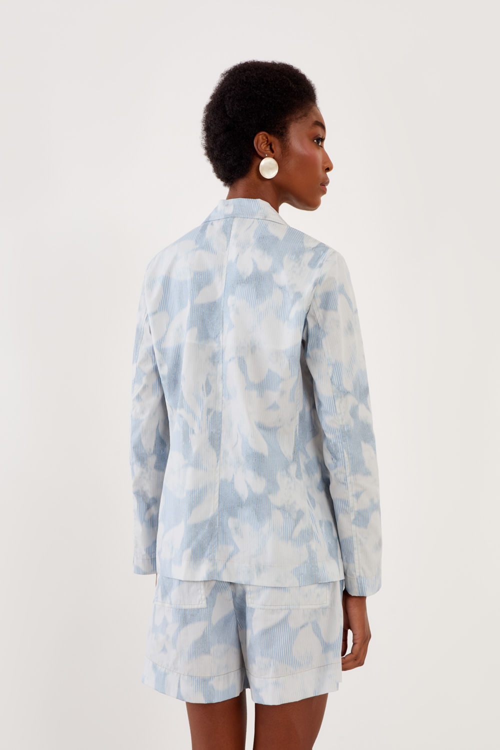 Blazer Estampa Linhares - 01044145 - Sacada